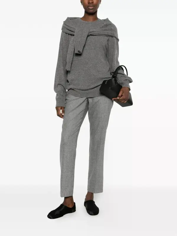 Fabiana Filippi Bead-embellished Tailored Trousers