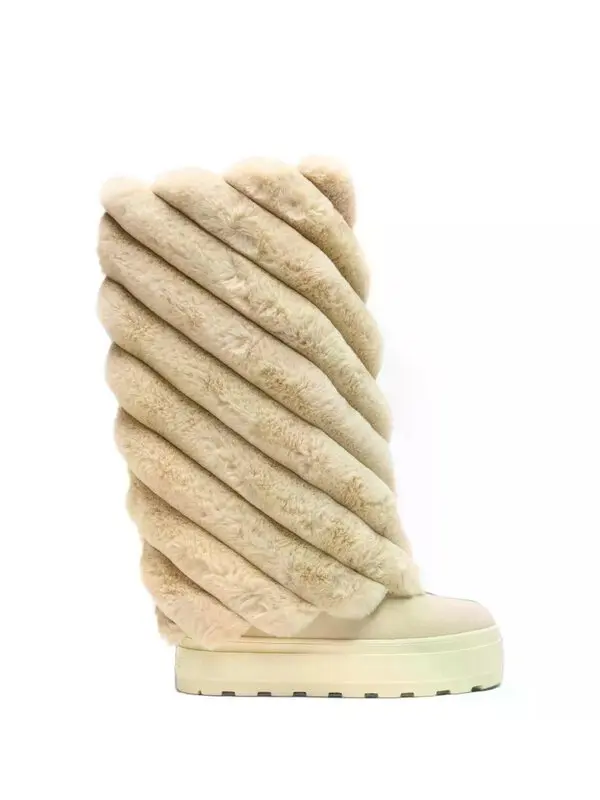 Casadei Eureka Faux-fur Boots