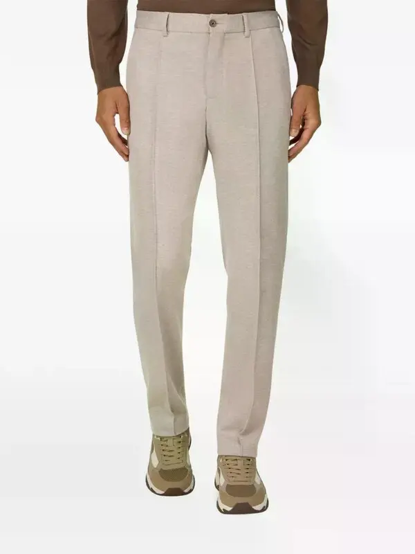 Boggi Milano Trousers In Technical Jersey