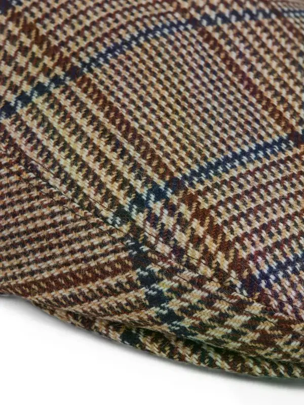 LOCK & CO. HATTERS Gill Check-pattern Flat Cap