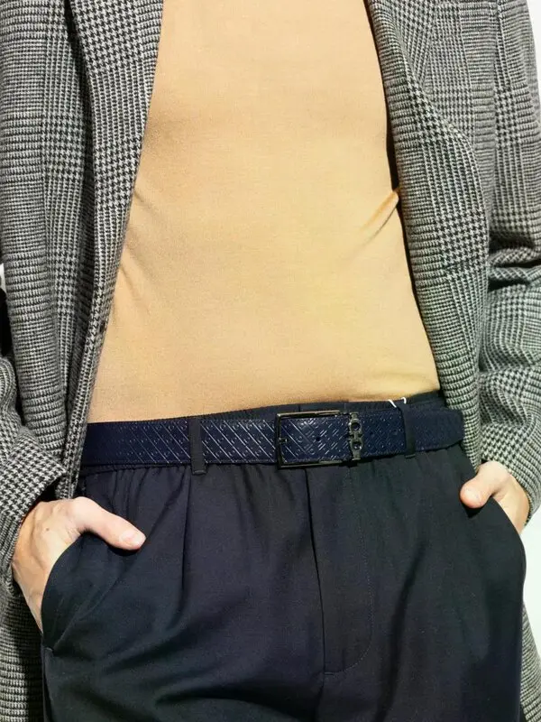FERRAGAMO Reversible And Adjustable Gancini Belt
