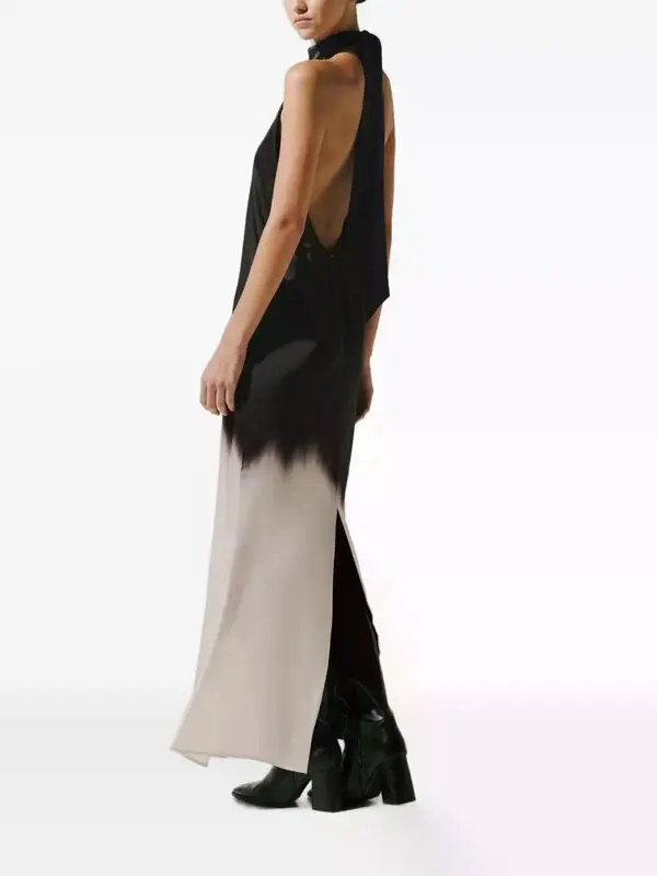 BAOBAB Stella Ombré-effect Maxi Dress - Black