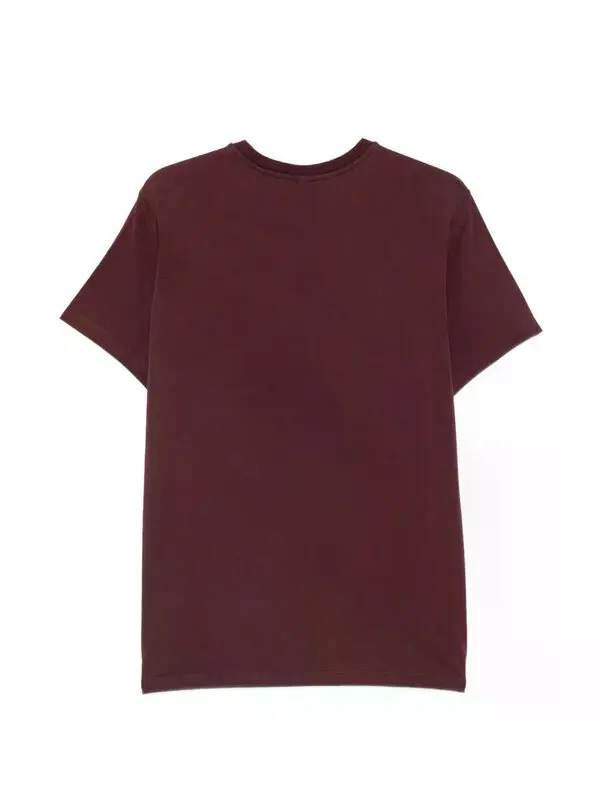 Aspesi Slogan-print T-shirt - Red