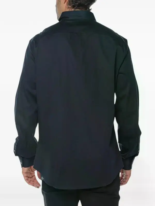 Emporio Armani Logo-embroidered Shirt
