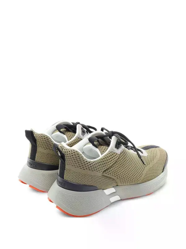 Hermès 2010s Heroes Knit Sneakers