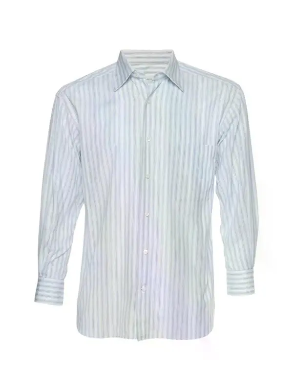 Ermenegildo Zegna Striped Cotton Shirt