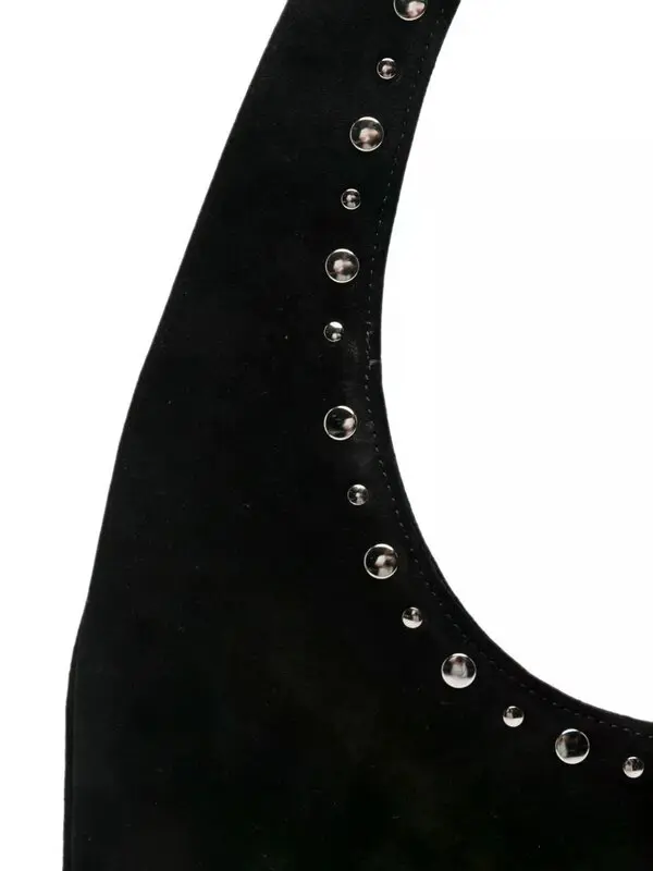 Gimaguas Franca Stud-embellished Suede Tote Bag