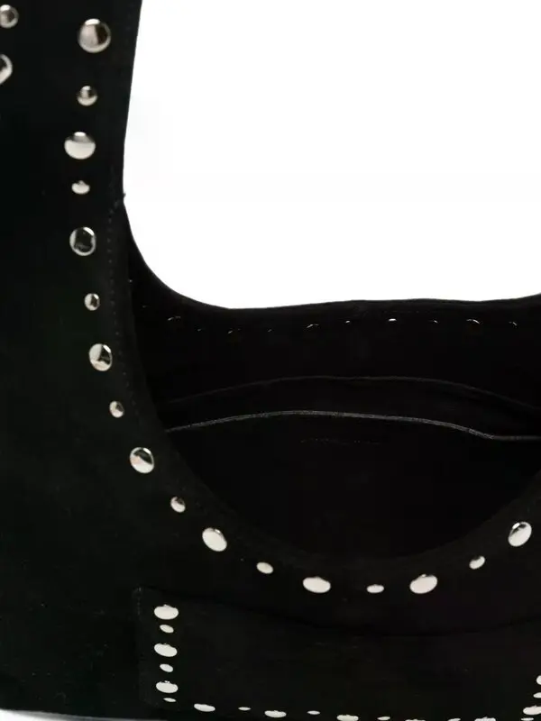 Gimaguas Franca Stud-embellished Suede Tote Bag