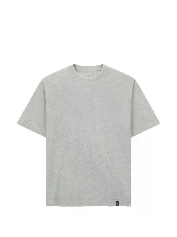 Boggi Milano T-shirt In Cotton Jersey Mélange