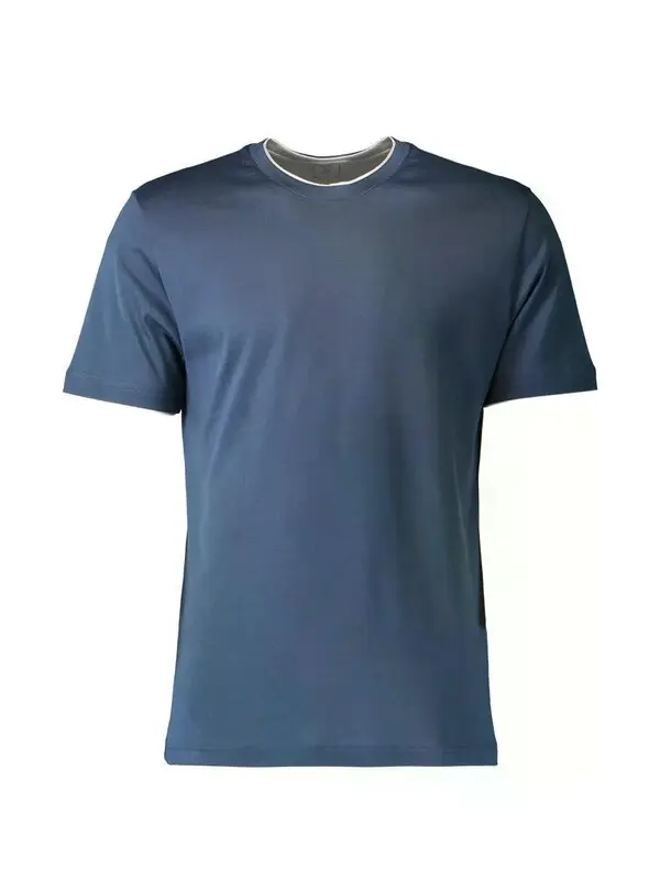 Eleventy Short-sleeve T-shirt - Blue