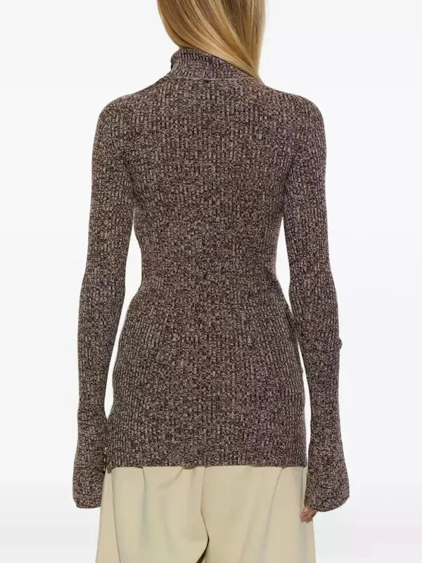 Sportmax Bouquet Turtleneck Sweater