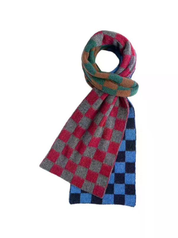 Howlin' Cosmic Checkerboard Scarf