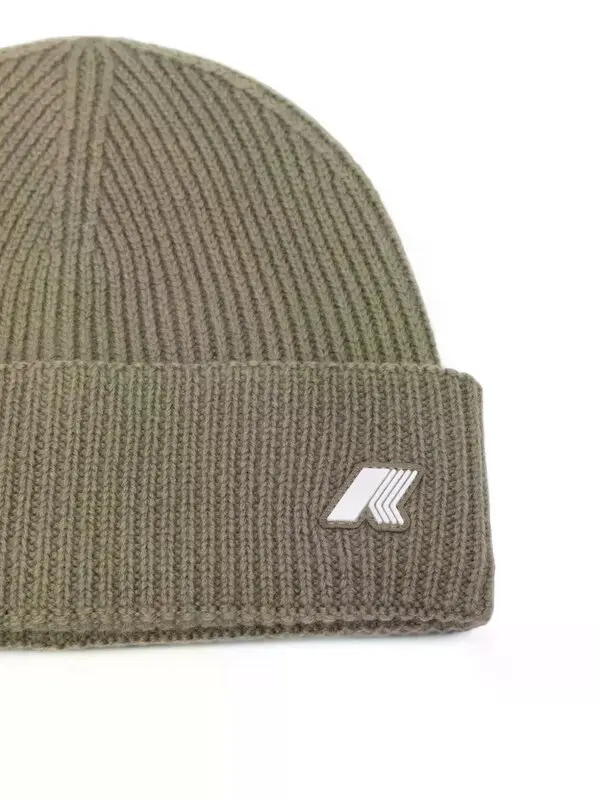 K-WAY Brice Ribbed-knit Beanie Hat