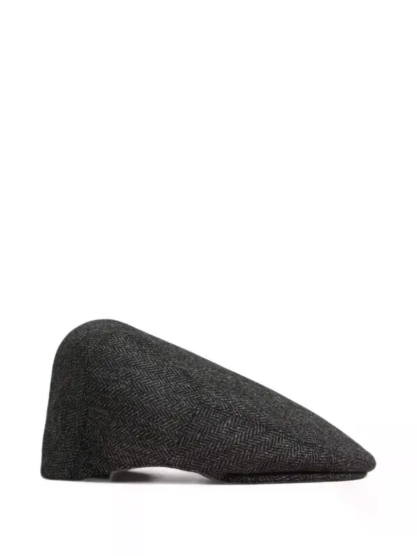 LOCK & CO. HATTERS Gill Herringbone Flat Cap