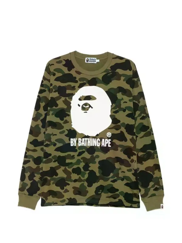 A BATHING APE 1st Camo Ape Head T-shirt