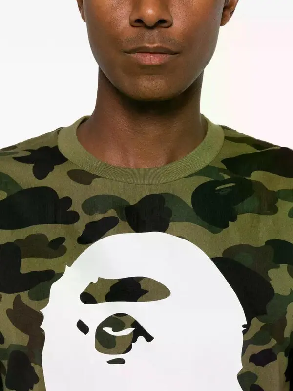 A BATHING APE 1st Camo Ape Head T-shirt