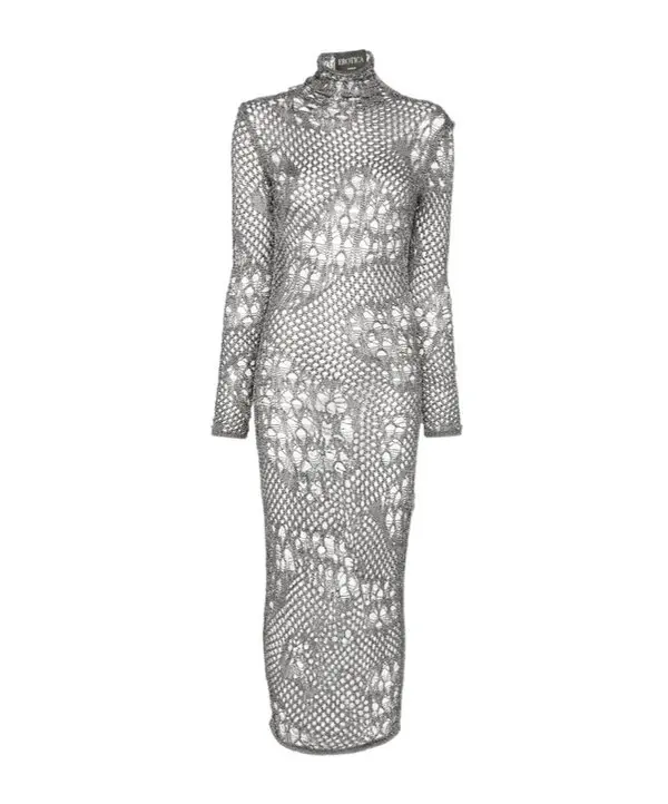 DONDUP Open-knit Dress