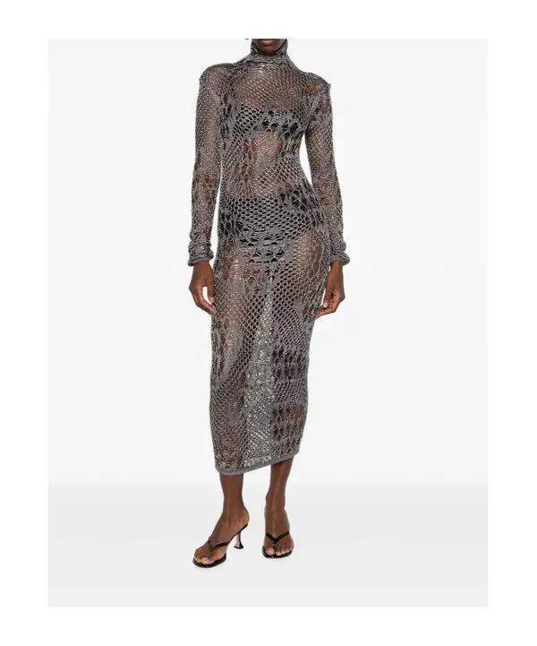 DONDUP Open-knit Dress