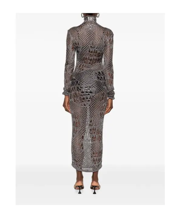 DONDUP Open-knit Dress
