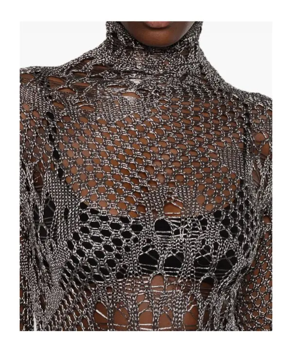 DONDUP Open-knit Dress