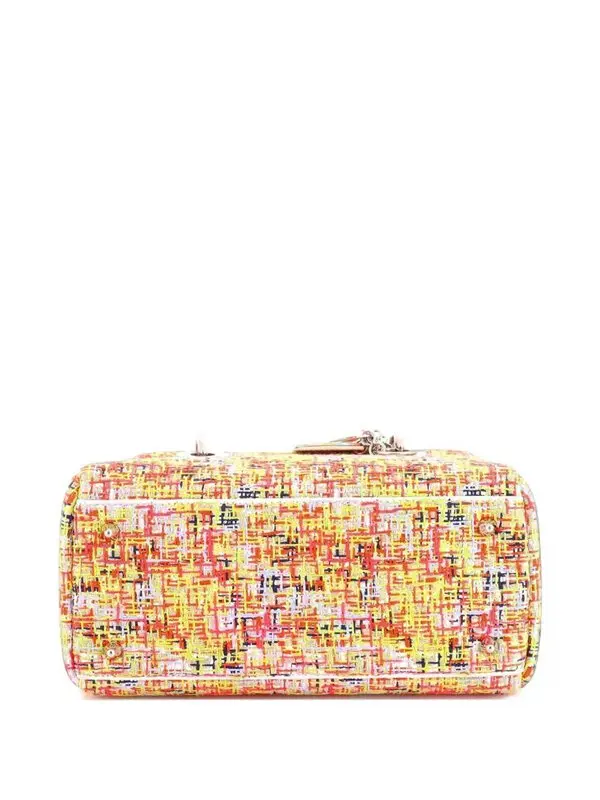 Dior Lady Bag Tweed Medium Satchel