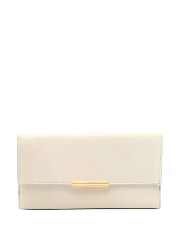 Bottega Veneta 2010s Trifold Continental Wallet - Neutrals