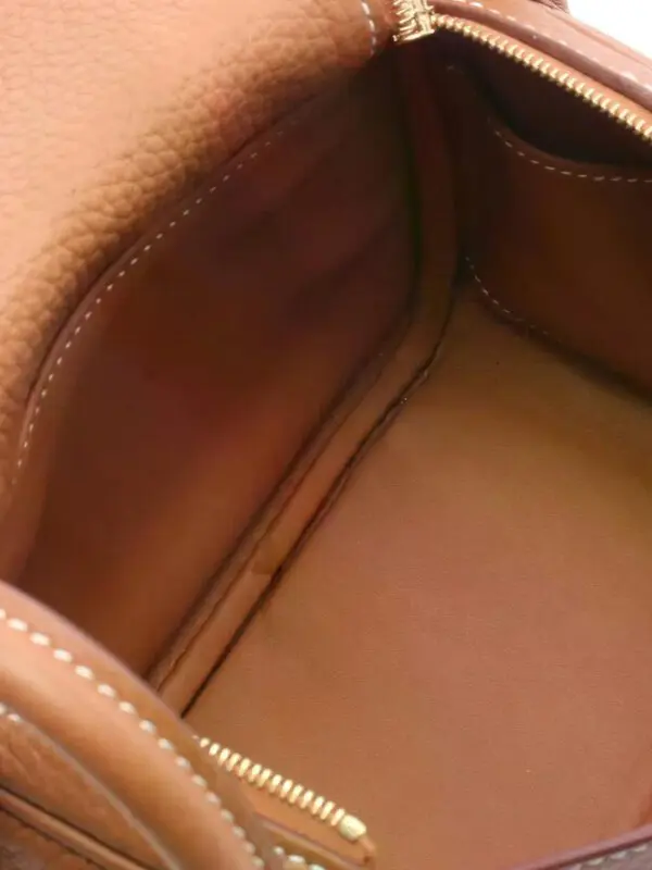Hermès Mini Lindy Shoulder Bag - Brown