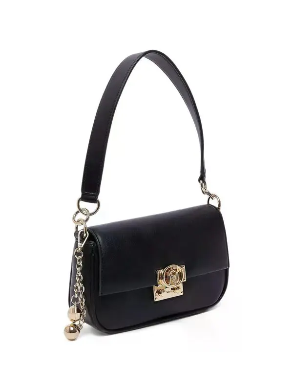 Liu Jo Small Shoulder Bag With Charm - Black