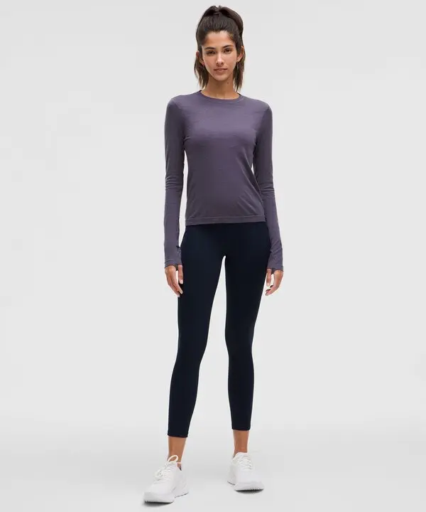 Lululemon Swiftly Wool Long-sleeve Shirt - Nightfall/nightfall