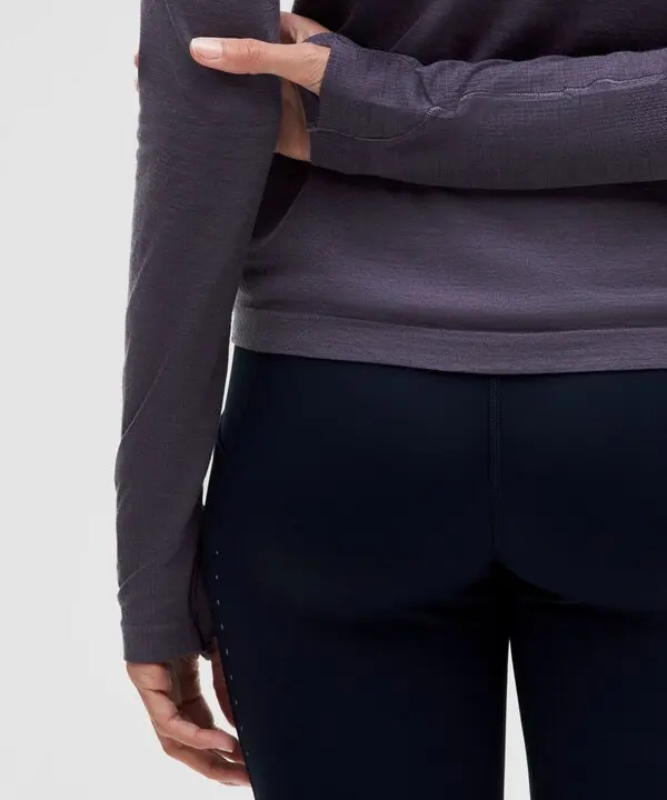 Lululemon Swiftly Wool Long-sleeve Shirt - Nightfall/nightfall