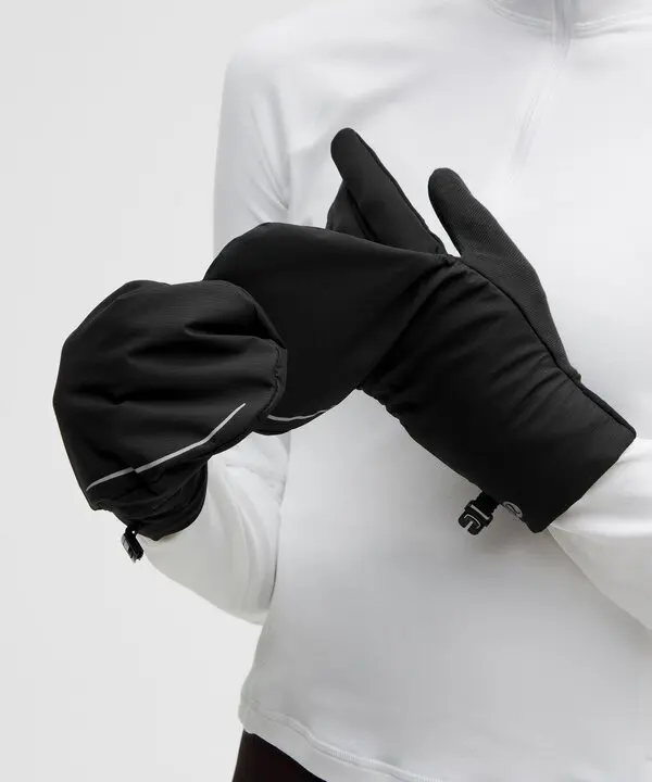 Lululemon Fast And Free Insulated Running Gloves