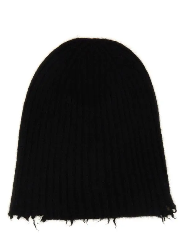 UMA WANG Cashmere Berretto Hat - Black