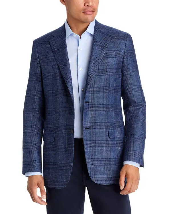 Brioni Ravello Plaid Regular Fit Sport Coat