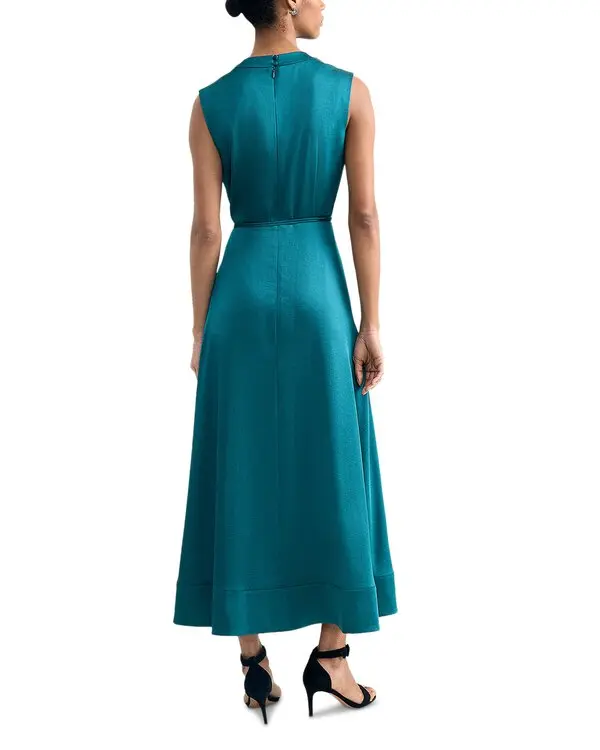 PHASE EIGHT Sabrianna Satin Cowl Neck Dress