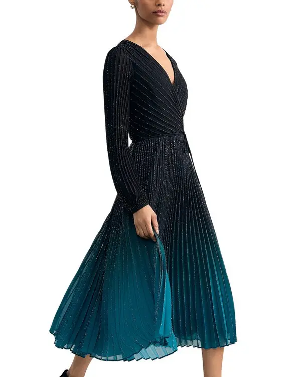 PHASE EIGHT Simara Pleated Midi Dress