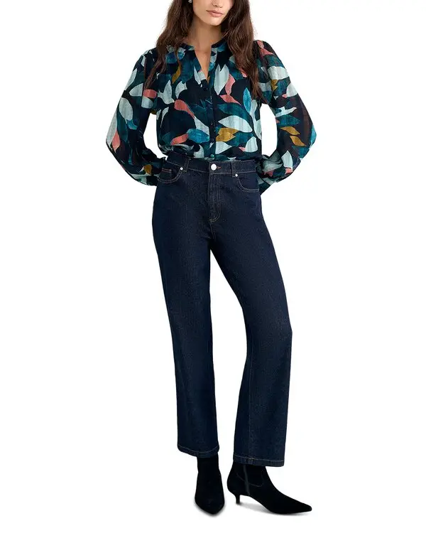 PHASE EIGHT Lyla Abstract Print Blouse