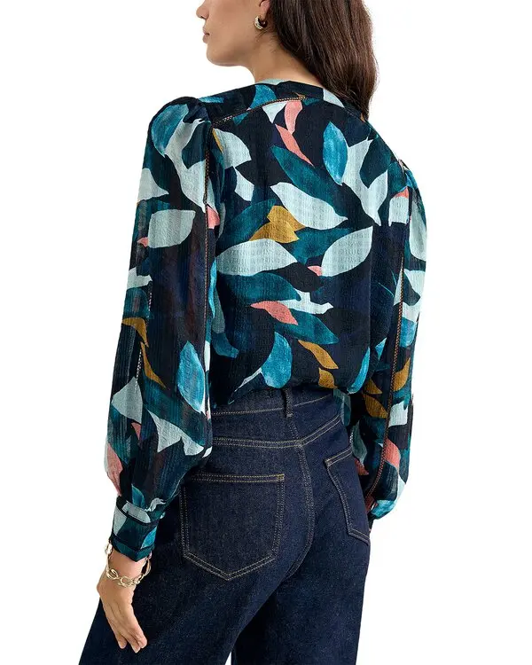 PHASE EIGHT Lyla Abstract Print Blouse