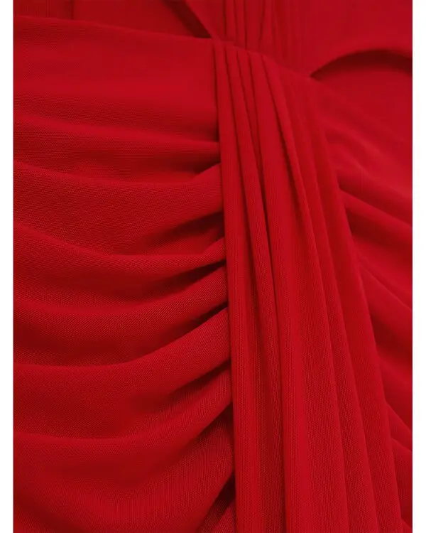 REISS Starla Ruched Maxi Dress