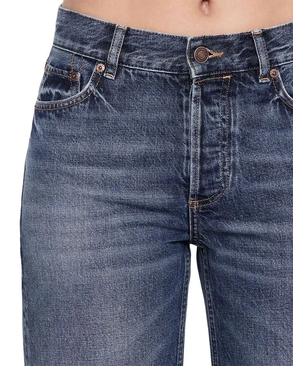 ALLSAINTS Cohen High Rise Straight Jeans