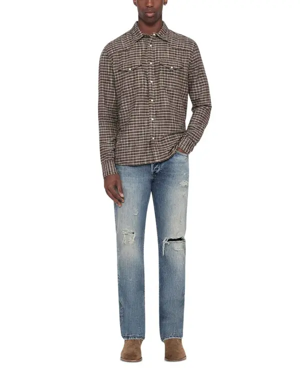 ALLSAINTS Cotton Slim Straight Fit Jeans