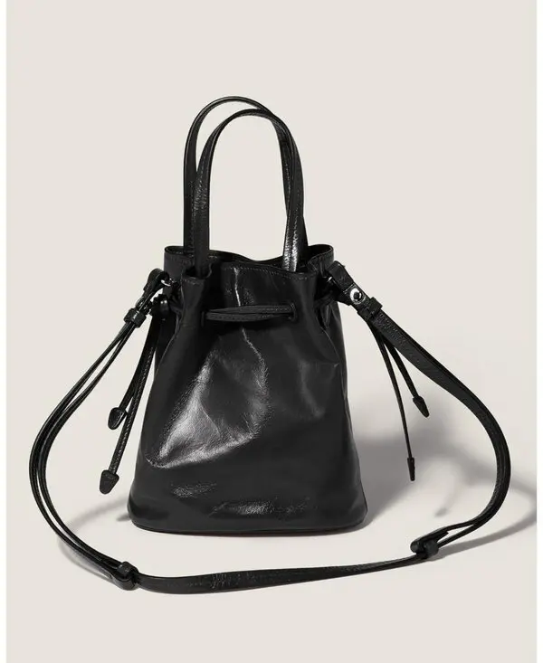Miu Miu Shiny Leather Pouch