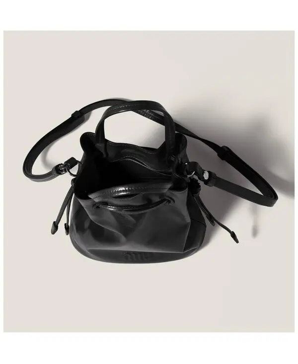 Miu Miu Shiny Leather Pouch