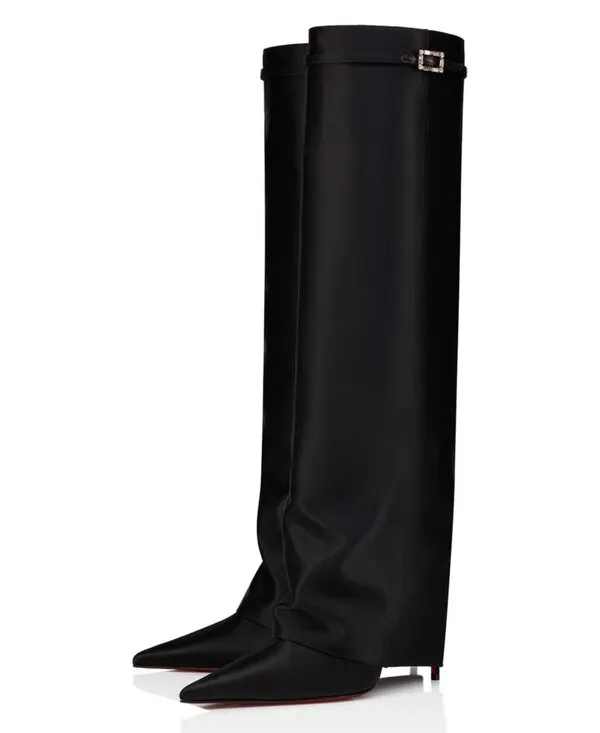 CHRISTIAN LOUBOUTIN Max In Pants 100 Mm Boots - Black