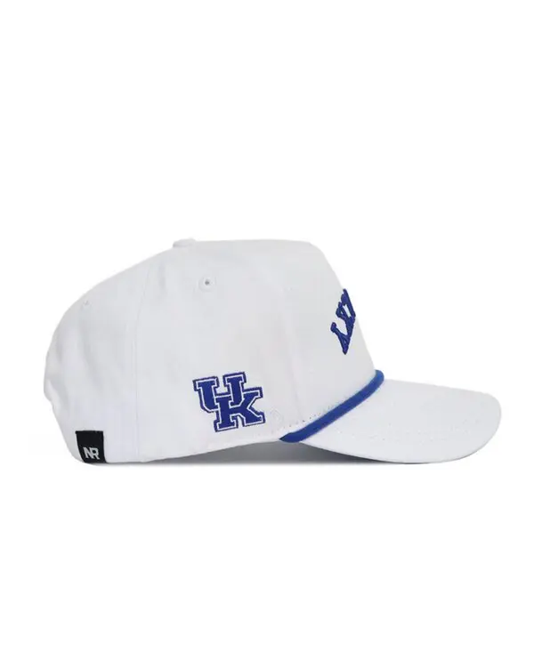 NO RIVALS Upside Down Kentucky Whiteout Hat