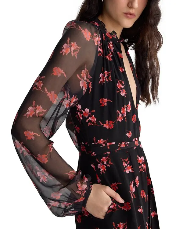 Diane Von Furstenberg Keira Wide Leg Jumpsuit