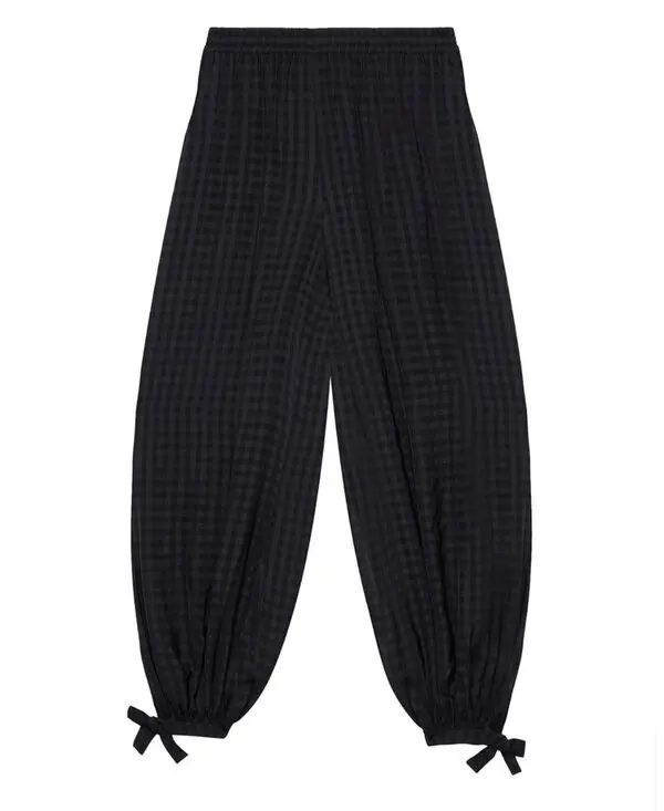 Mint Velvet Checked Soft Balloon Trousers