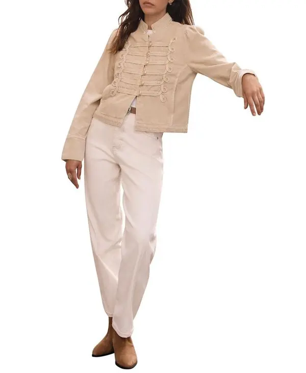 Mint Velvet Military Denim Jacket