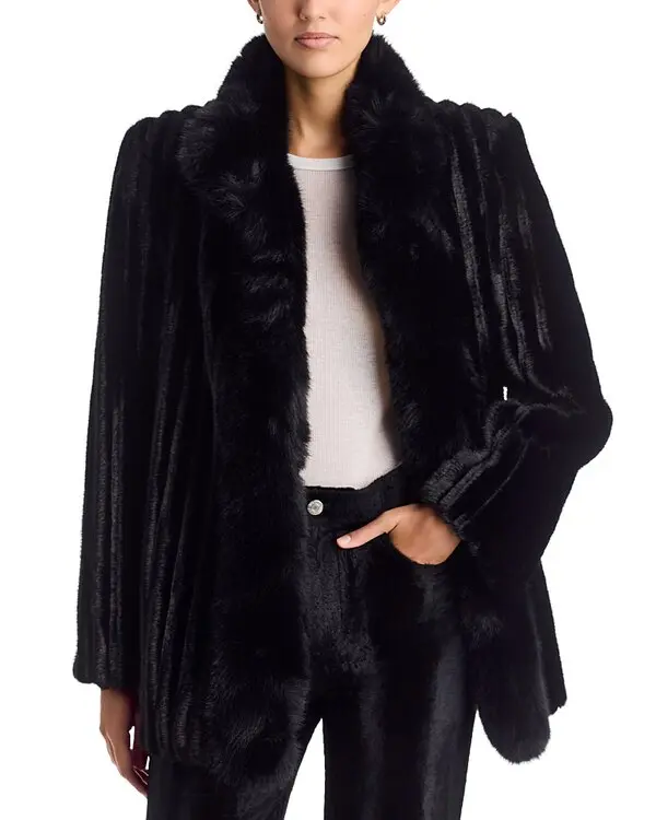 DUCIE Sienna Faux Fur Jacket