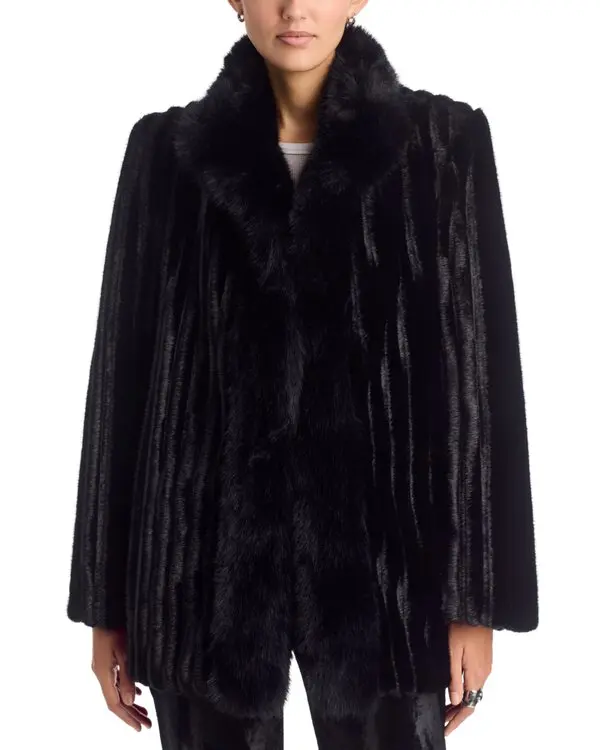 DUCIE Sienna Faux Fur Jacket