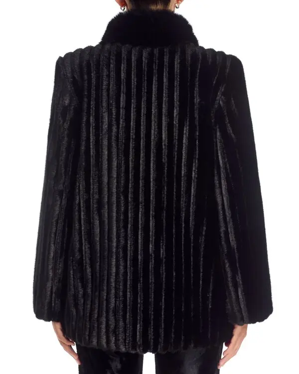 DUCIE Sienna Faux Fur Jacket